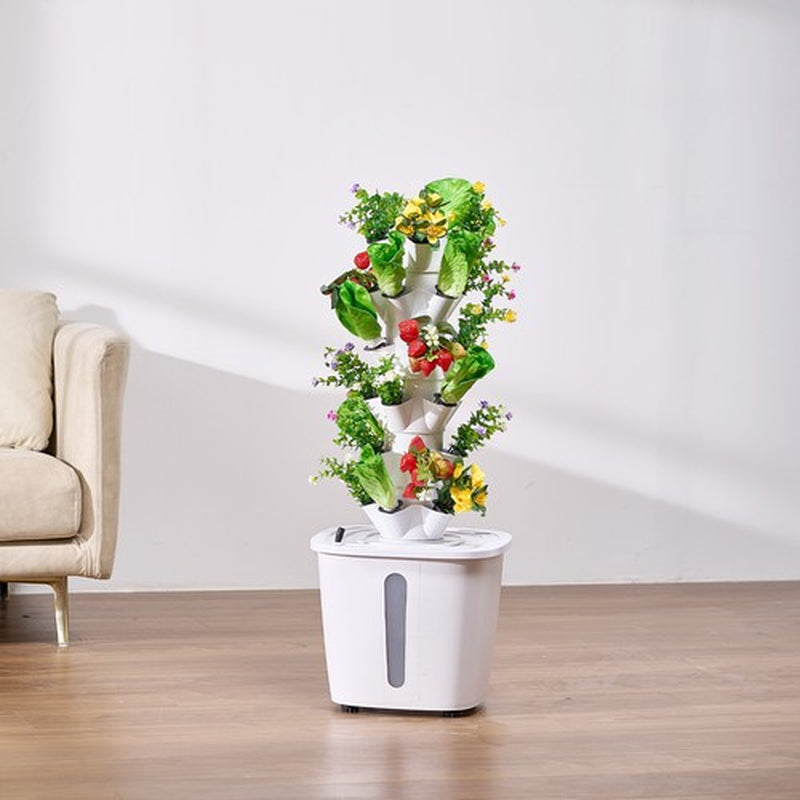 Hydroponic Growing System 30 Pods Indoor Smart Hydroponic Tower Garden